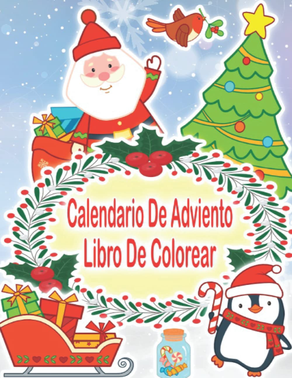 Buy io De Adviento Libro De Colorear: Una Divertida Cuenta Regresiva ...
