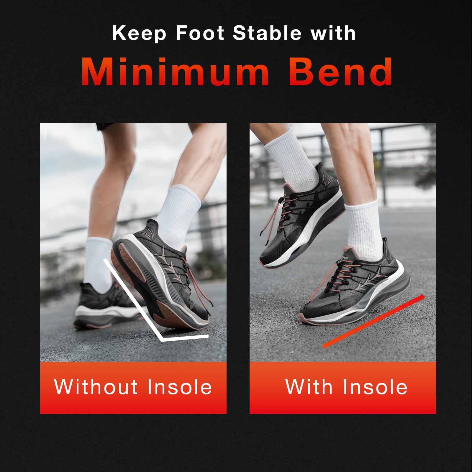 Snapklik.com : Carbon Fiber Insole 1PC, Carbon Fiber Foot Plate For ...