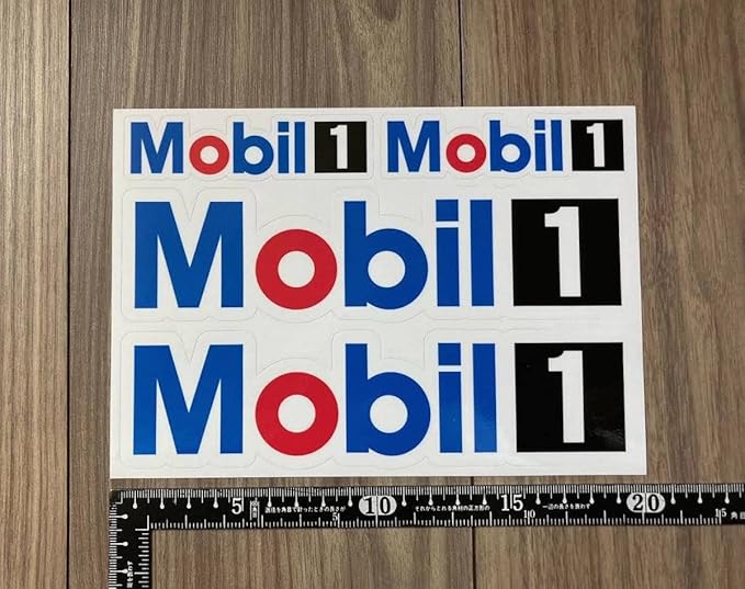 Amazon.co.jp: MOBIL 1 Decals Stickers モービル 1 カッティング ステッカー デカール セット : おもちゃ