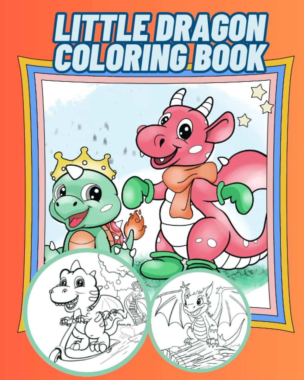 Amazon.com: Little Dragon Coloring book: 9798397635110: K., Anawin: Books