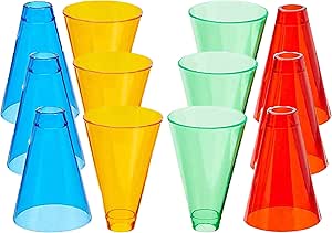 Rehabilitation Advantage Stacking Hand Replacement Cones, Set of 12 ...
