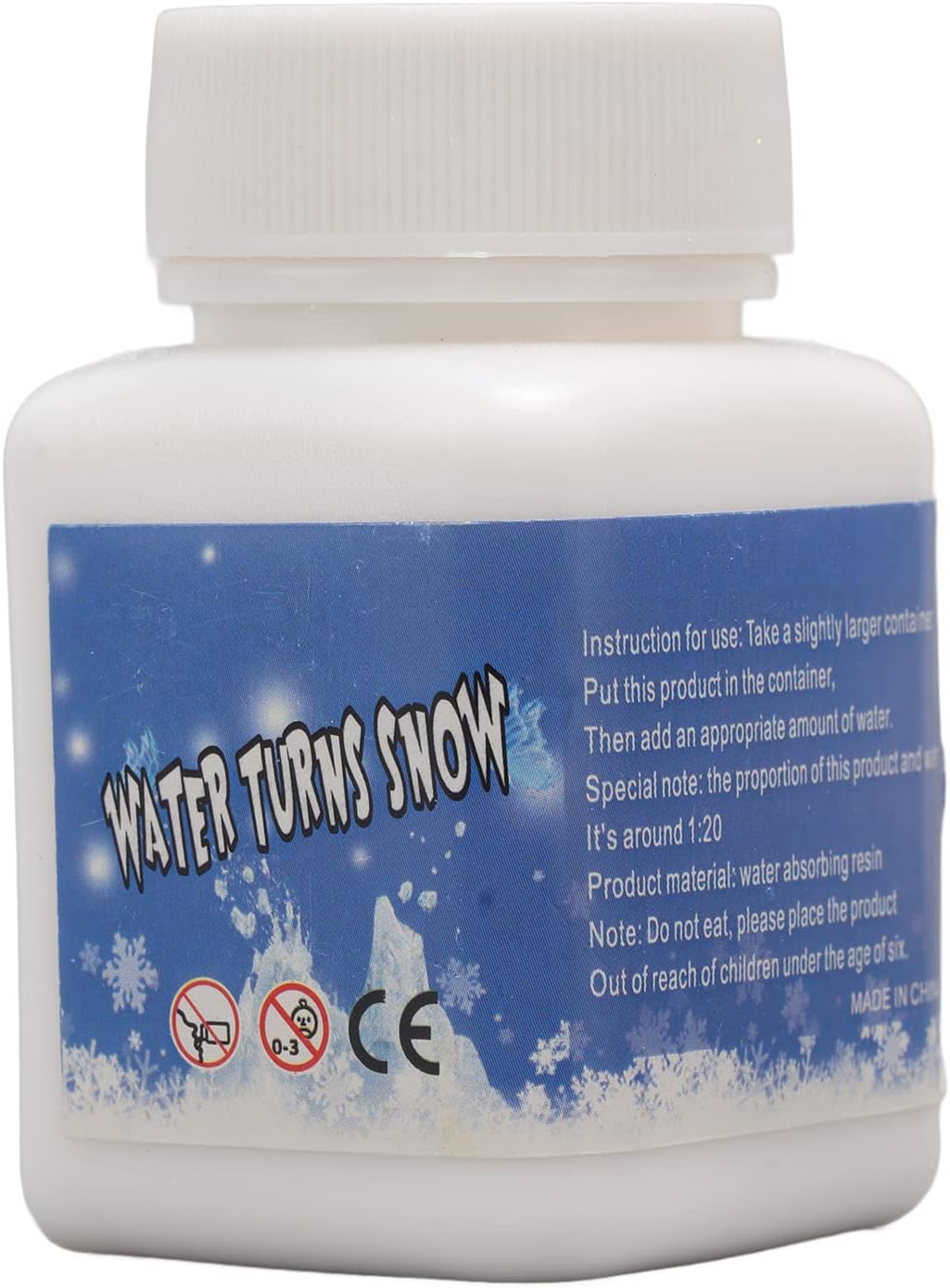 Instant Snow Powder, Fake Artificial Snow for Holiday Snow Decorations ...