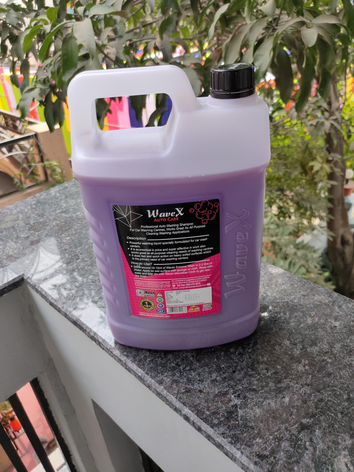 WAVEX Car Shampoo Extreme Wash 5Ltr : Amazon.in: Car & Motorbike