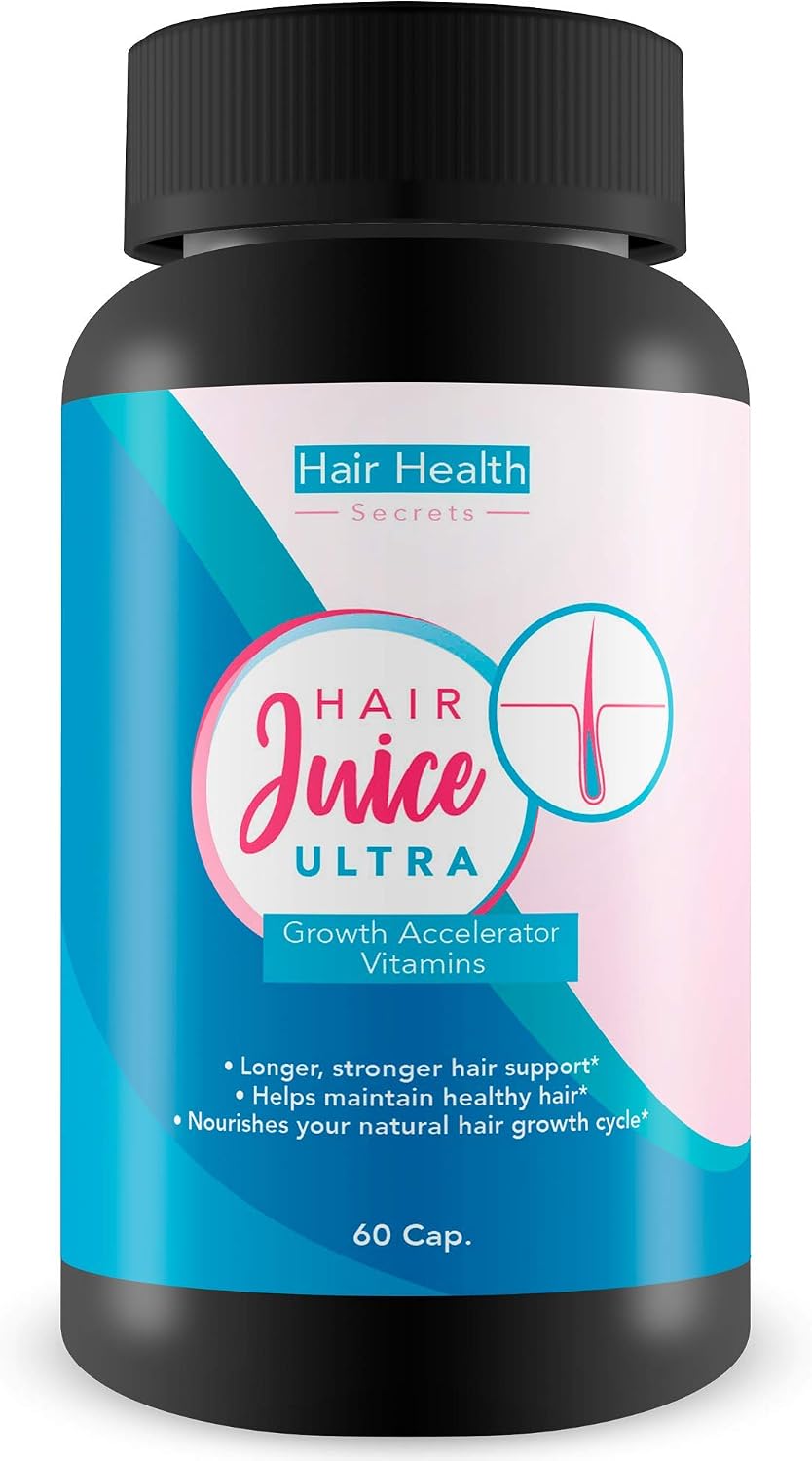Amazon.com: Hair Juice Ultra Growth Accelerator Vitamins - Longer ...