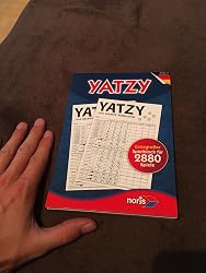 Noris 606194320 – Yatzy Spielblock im Maxi Format 14,5 x 20,7 cm ...