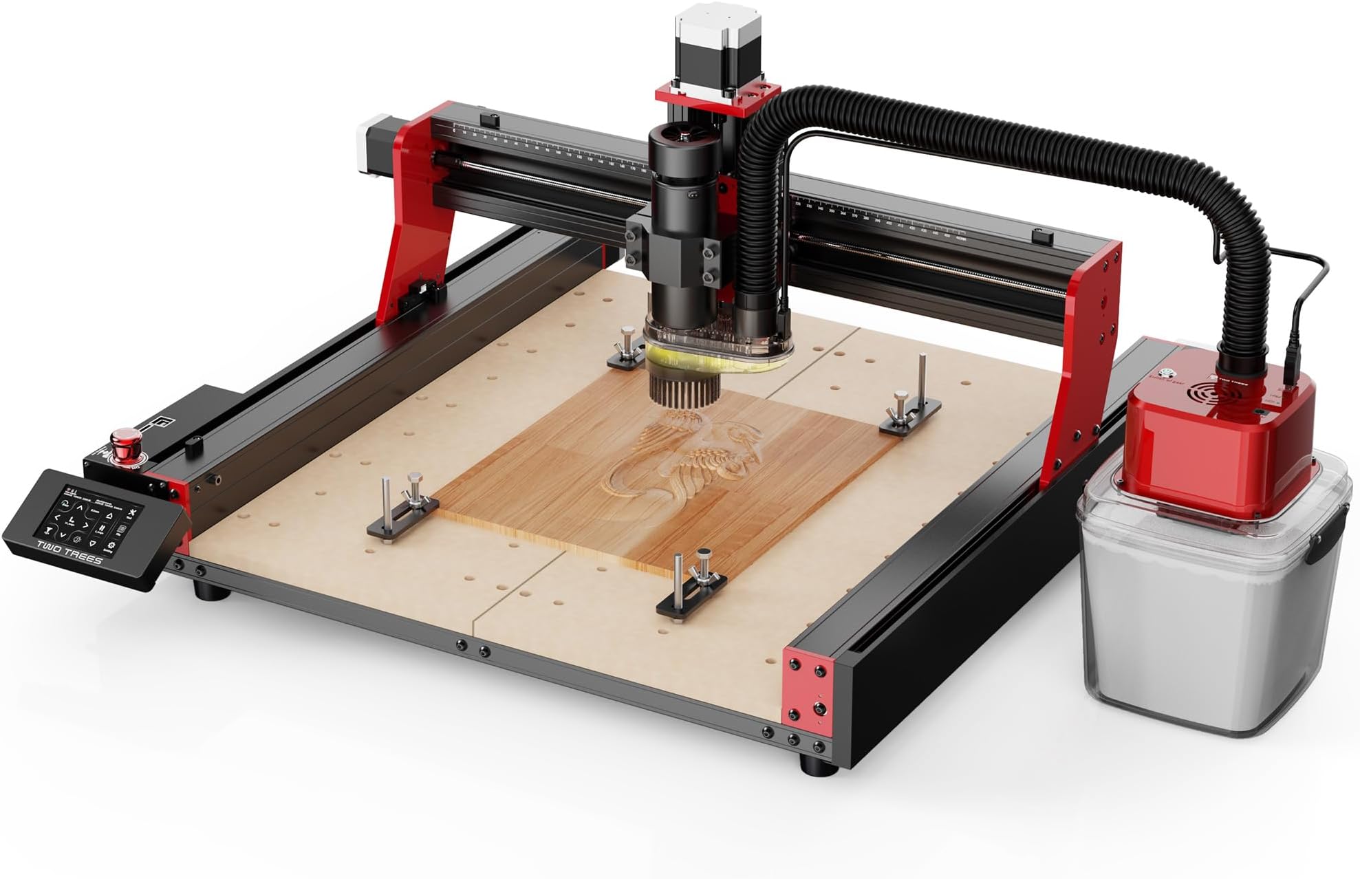 Twotrees TTC450 Pro CNC Router 3 Axis CNC Working Area 460x460x80mm for ...