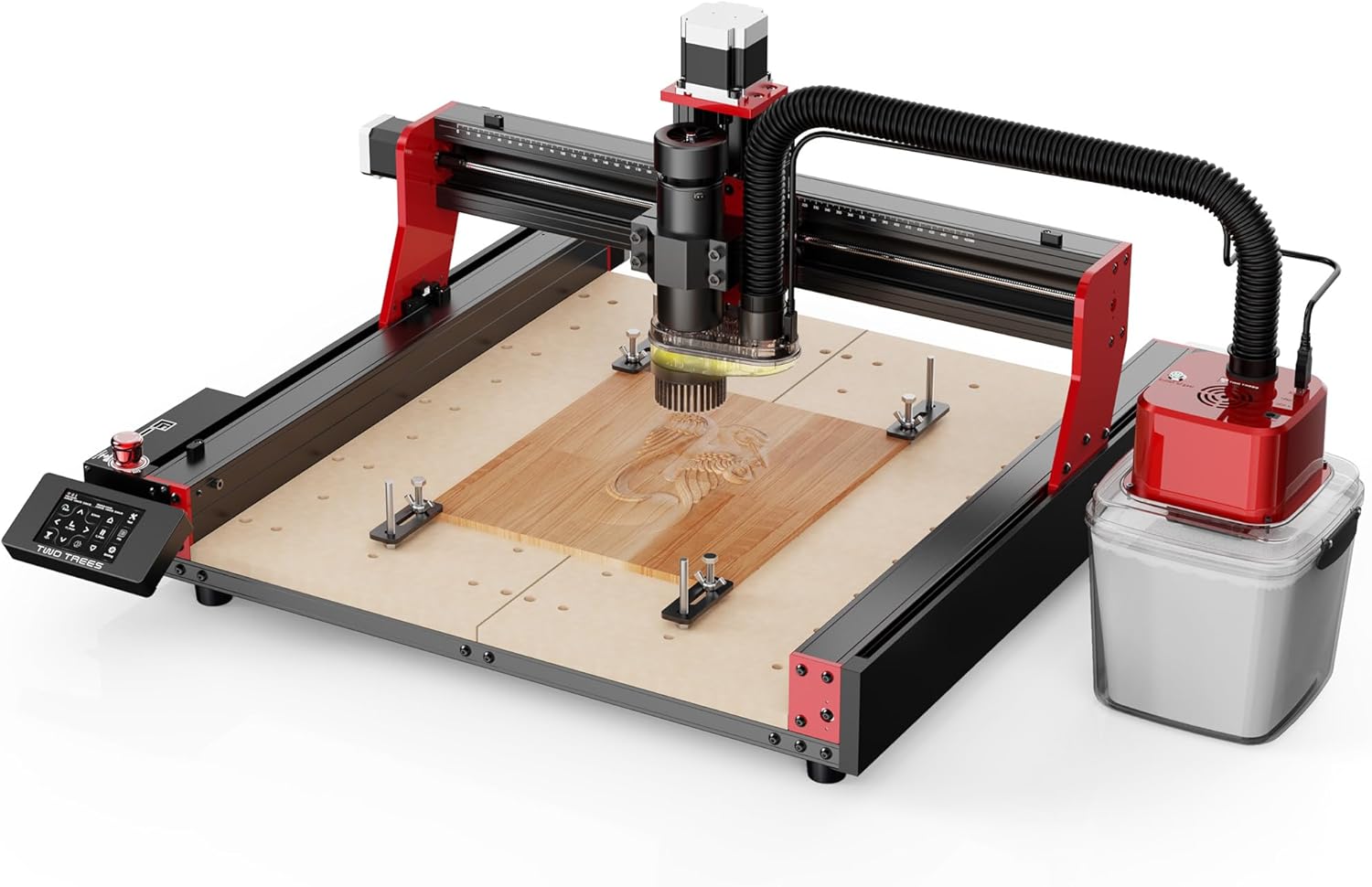 Twotree's TTC450 Pro CNC bovenfrees 4-assig CNC werkgebied 460 x 460 x ...