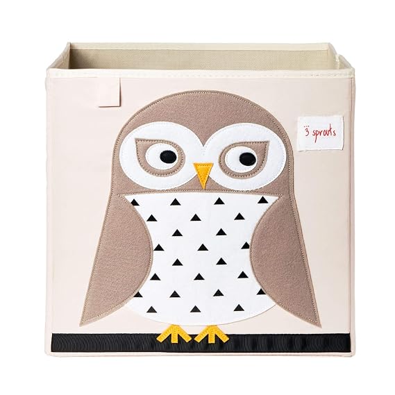 Amazon.com : 3 Sprouts Cube Storage Box - Organizer Container for Kids ...