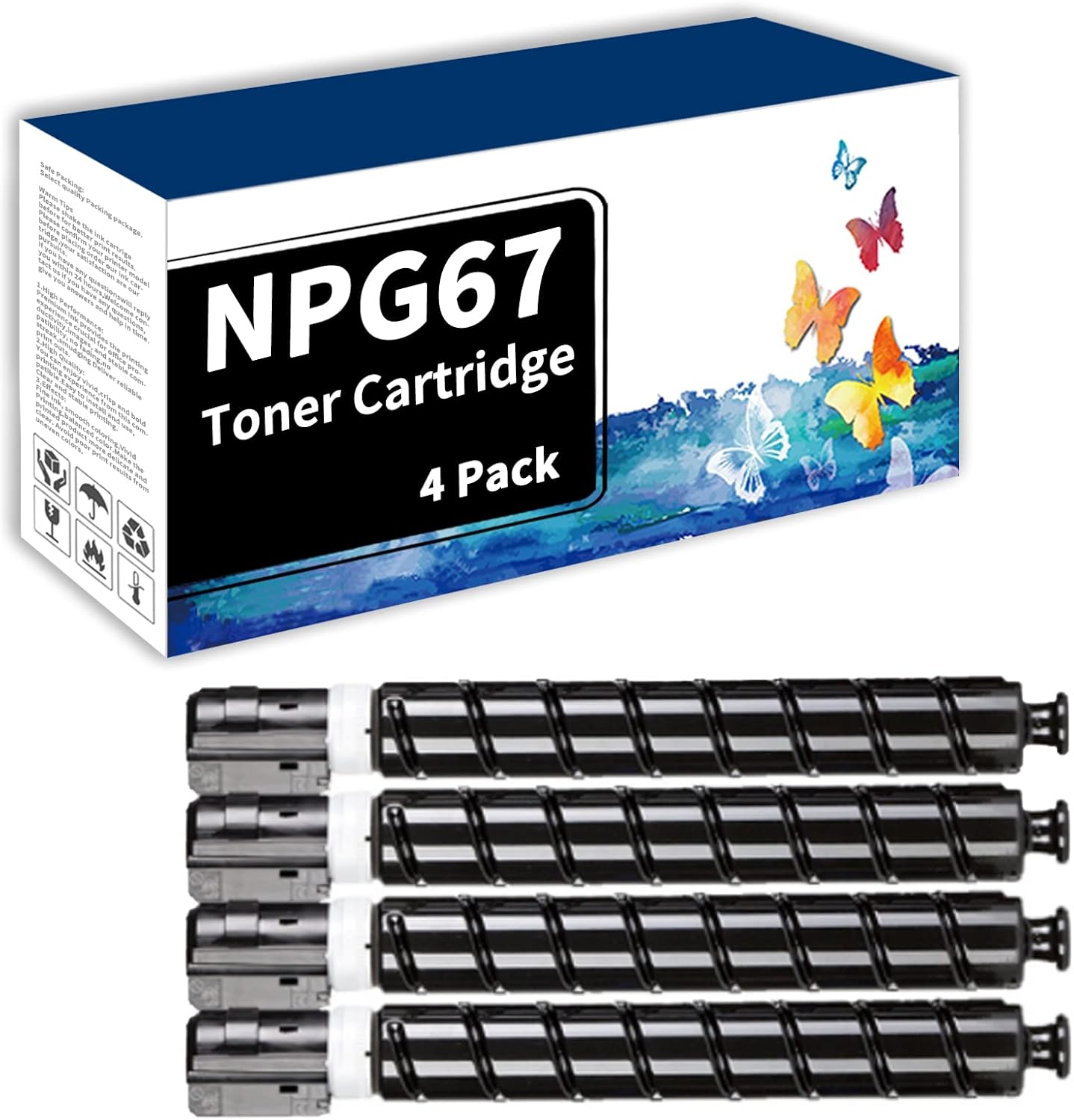 Amazon.com: for Canon NPG67 Toner Cartridge Compatible for ImageRUNNER ...
