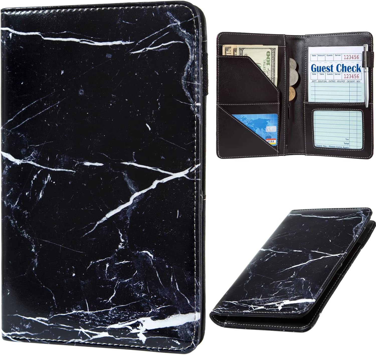 Amazon.com: Beceere Server Book, Server Books for Waitress, Server Book ...