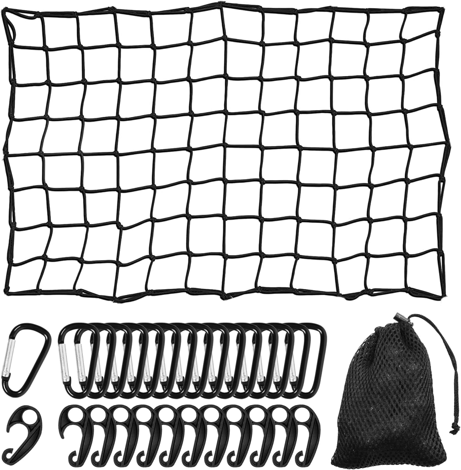 Amazon.com: IGOOLEE Roof Rack Cargo Net for Car SUVs 3' x 4 ...