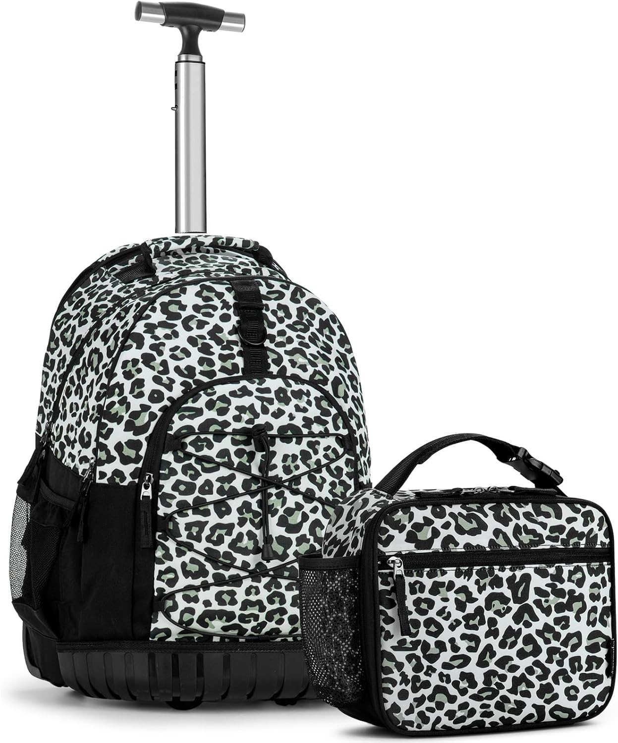 Amazon.com | Choco Mocha Rolling Backpack for Girls, 18 Inch Roller ...