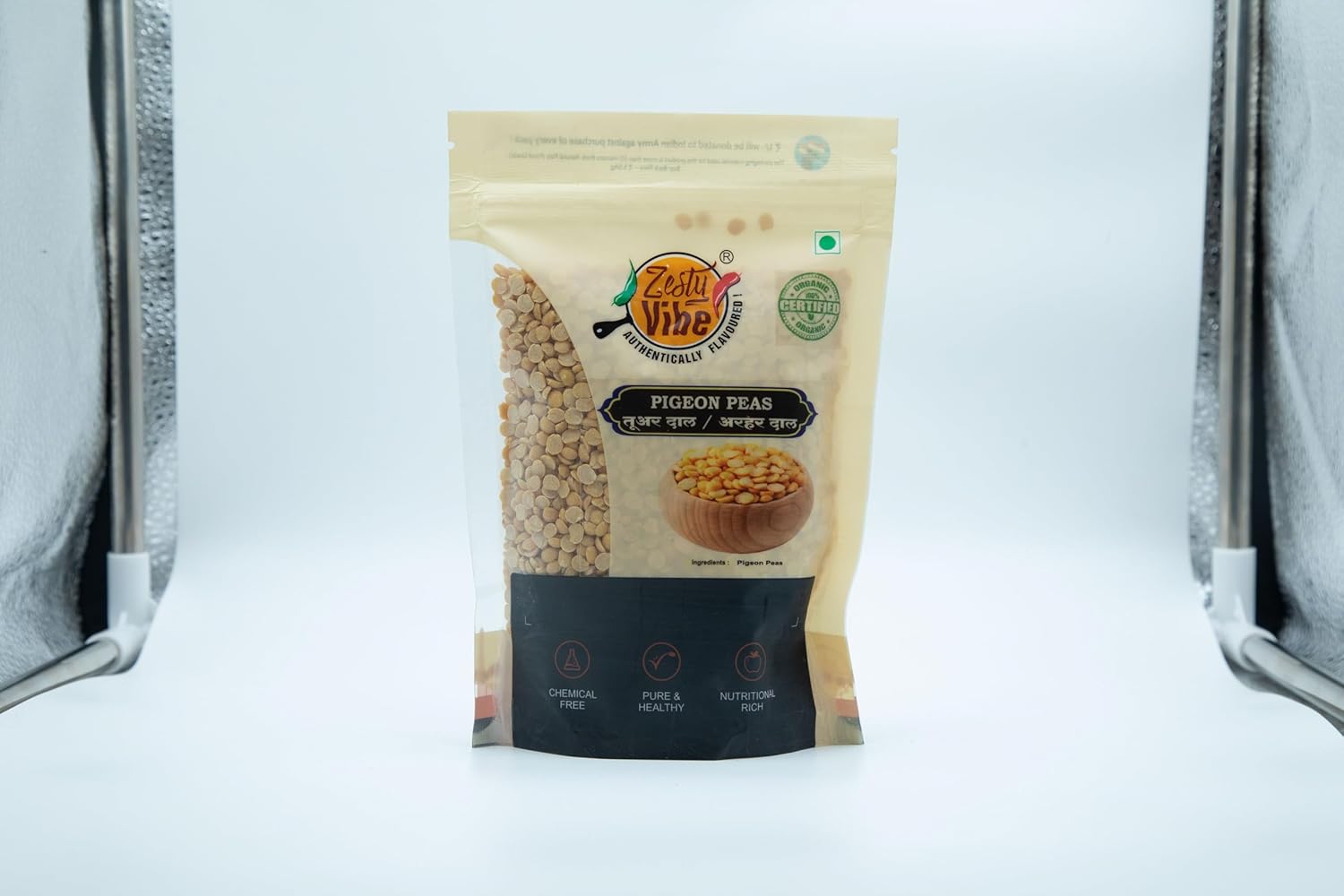 Zesty Vibe Organic Pigeon Pea 500 g : Amazon.in: Grocery & Gourmet Foods