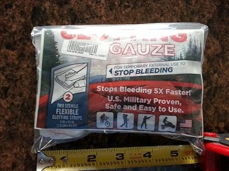 Amazon.com: Adventure Medical Kits QuikClot Advanced Clotting Gauze ...