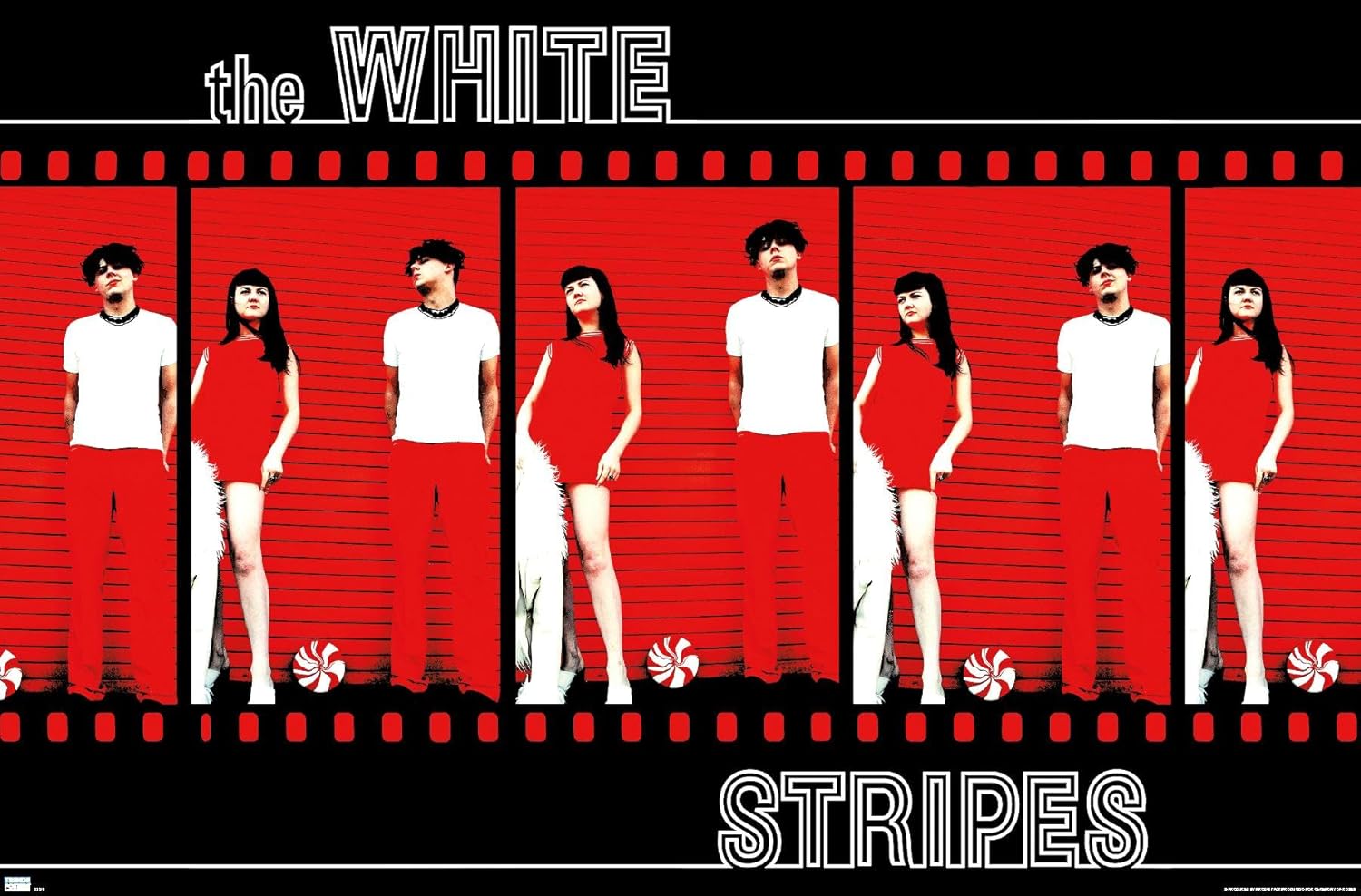 Amazon.com: Trends International The White Stripes - Film Strip Wall ...