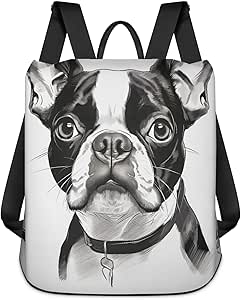 Amazon.com: TropicalLife Boston Terrier Dog Backpack Purse for Women ...