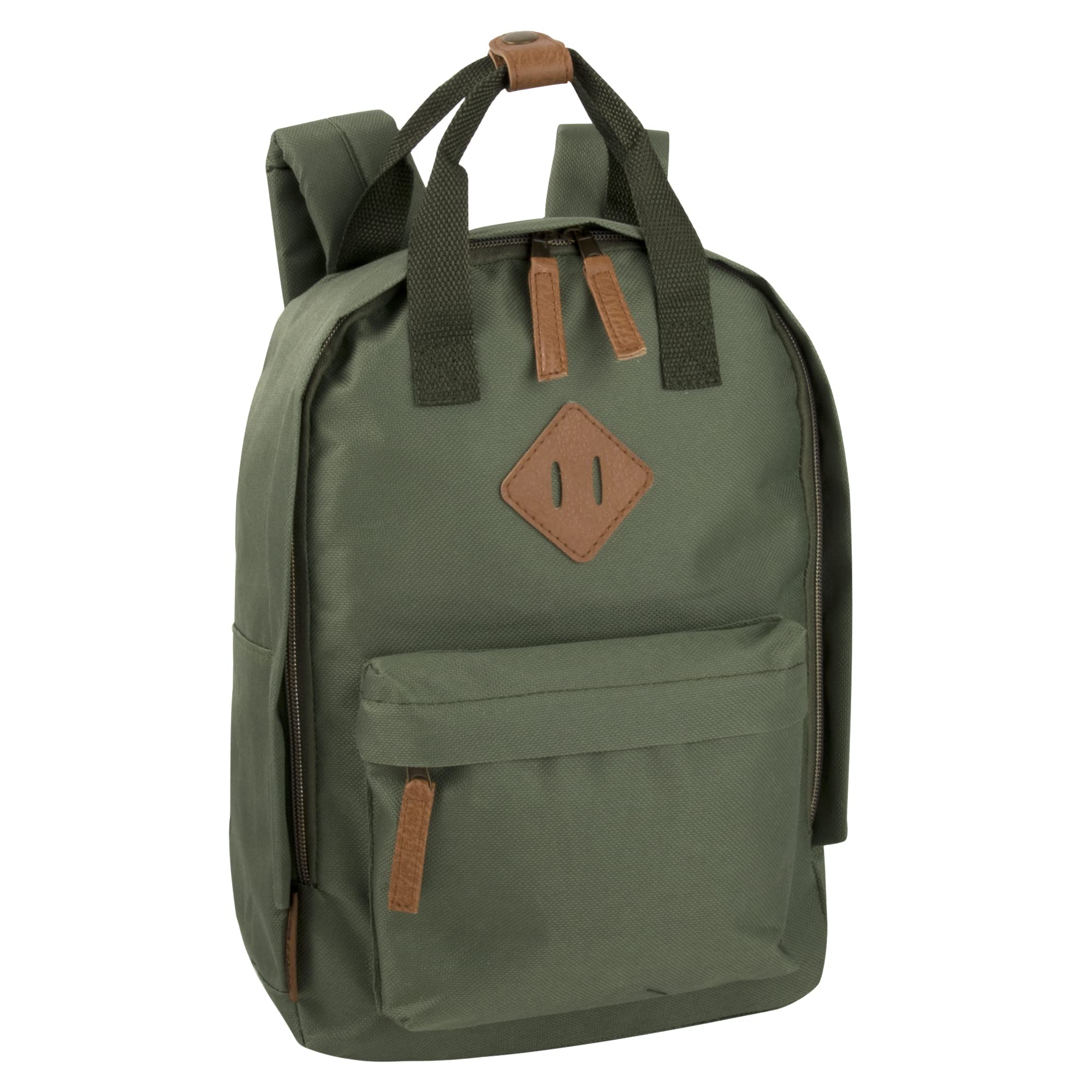 Amazon.com | MADISON & DAKOTA Canvas Mini Backpack for Everyday & Day ...