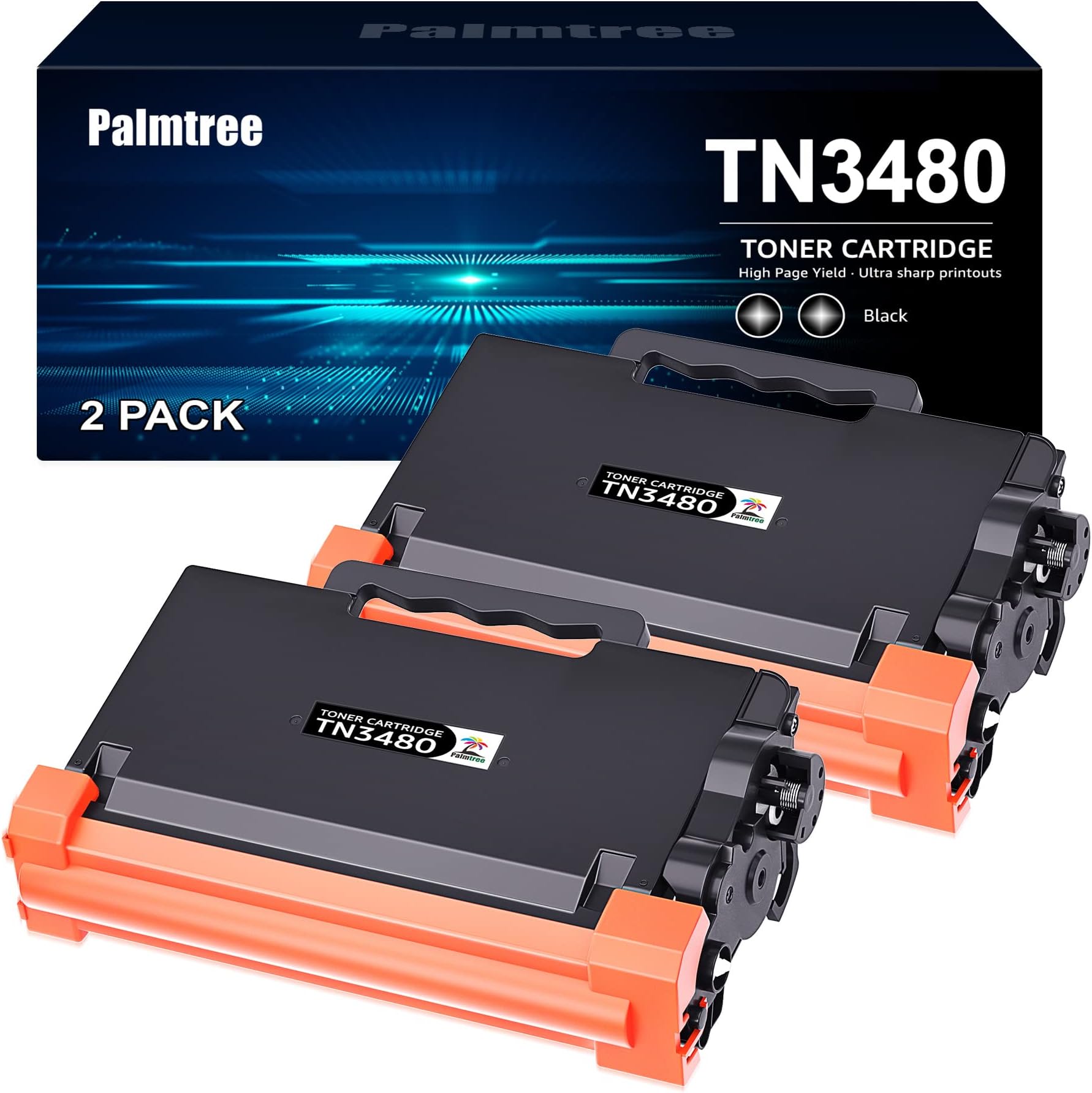 Brother TN3480 Toner Originale Alta Capacità, fino a 8000 Pagine, per ...