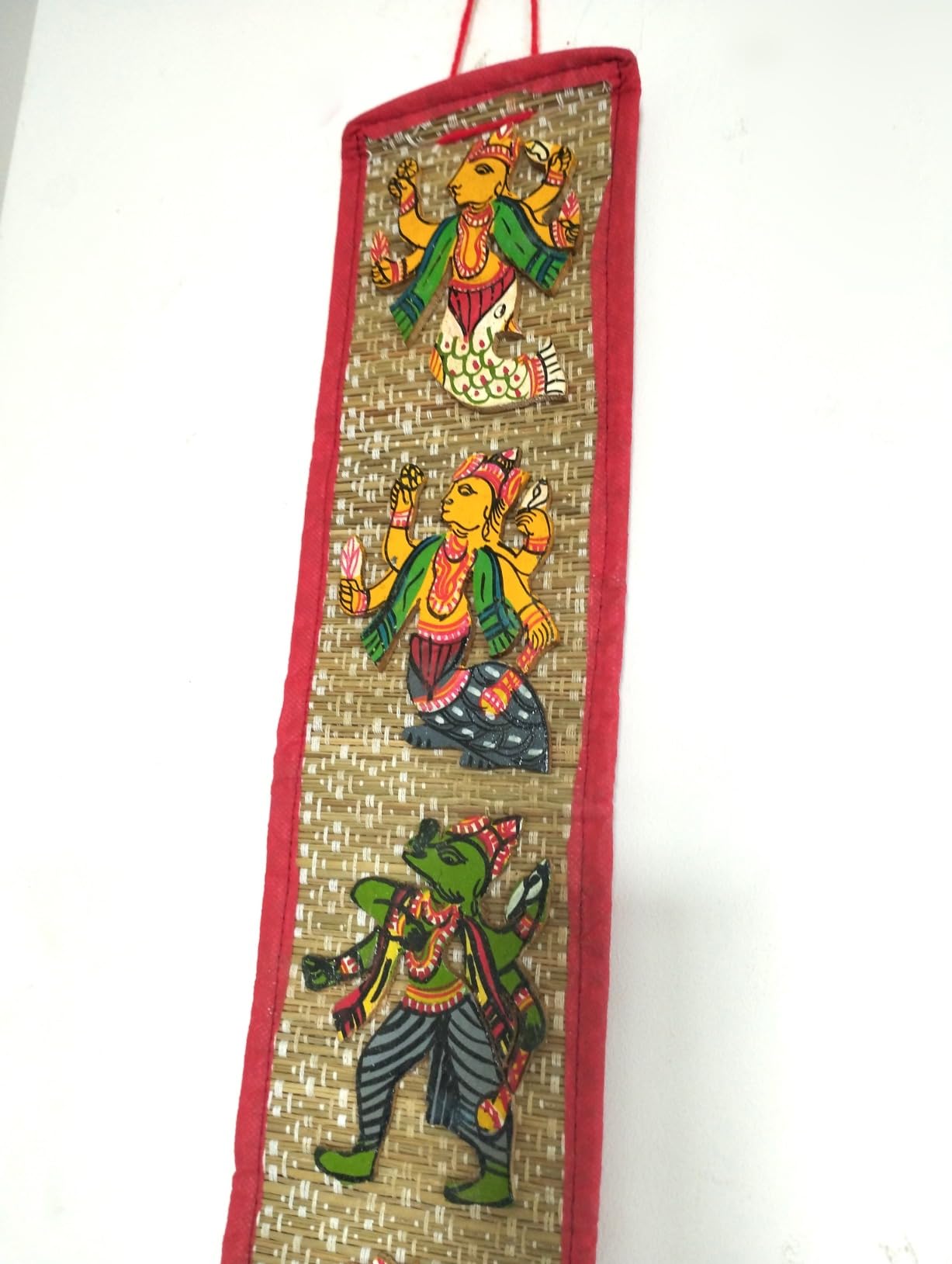 Handcrafted Foldable Applique Wall Mat (Tapestry), from Pipli Odisha ...