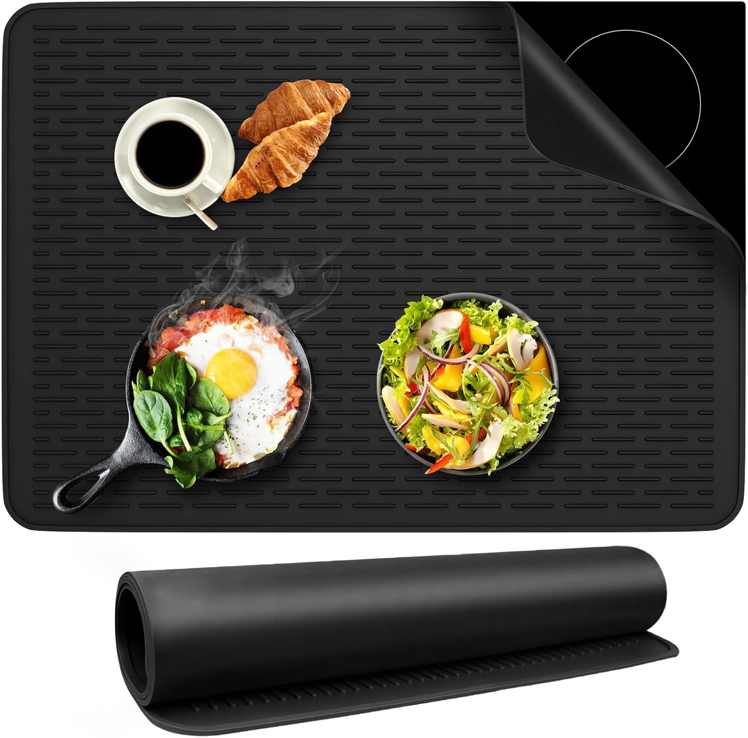 Amazon.com: Silicone Stove Top Covers for Electric Stove, 28" x 20" Stovetop Cover, Stove Mat ...