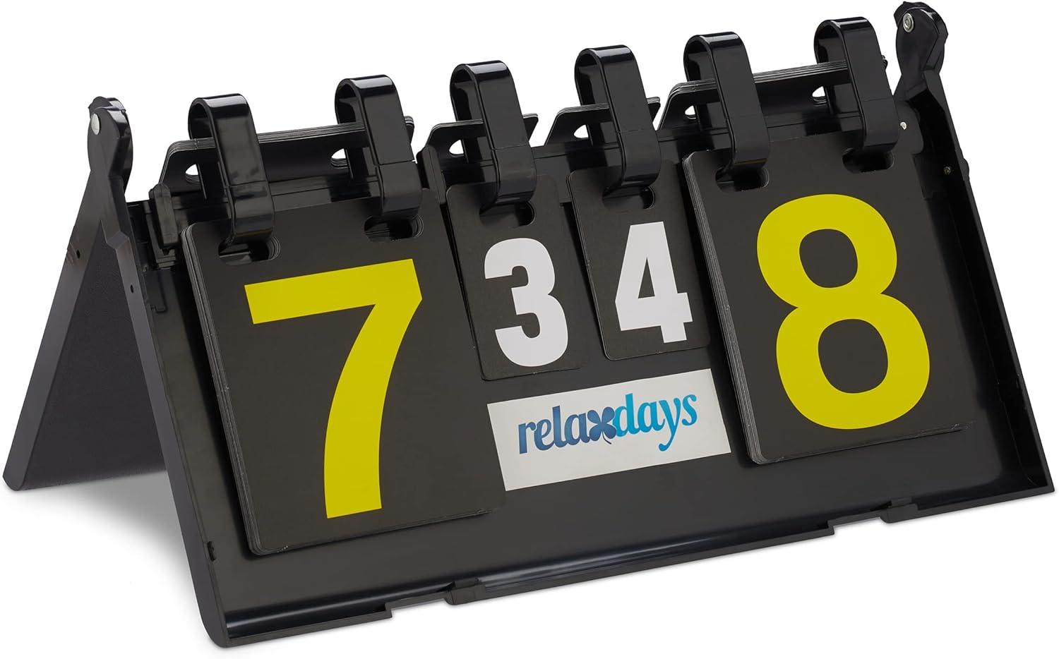 Relaxdays Table Tennis Ping Pong 2-Side Scoreboard with Ring, Manual ...