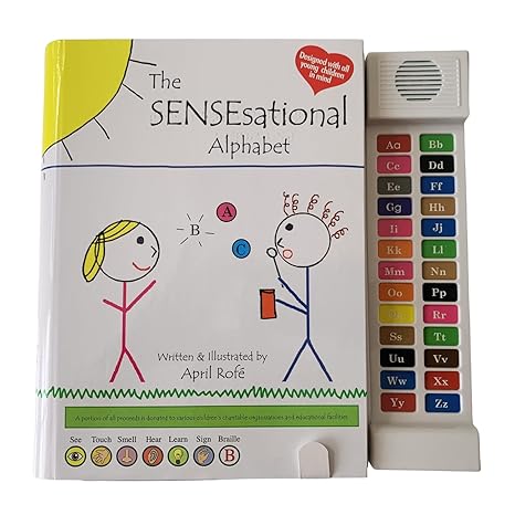 The Sensesational Alphabet: Rofe, April: 9780977918911: Amazon.com: Books