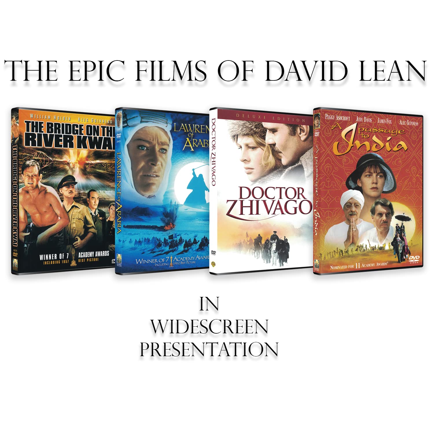 Amazon.com: The Epic Films of David Lean: Bridge On The River Kwai ...