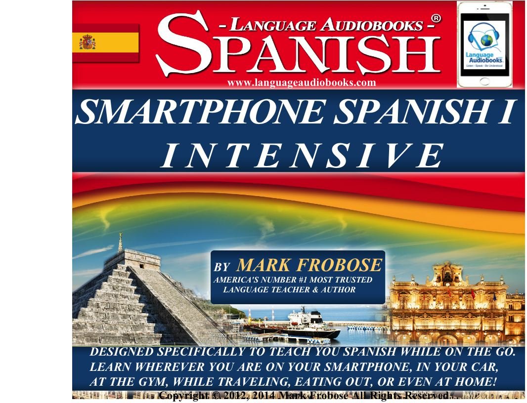 Amazon.com: Smartphone Spanish 1 Intensive - 4 Hours of Versatile On ...