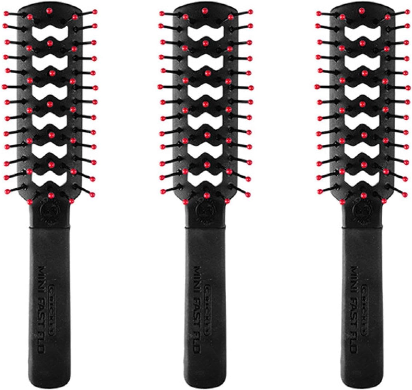 Amazon.com : Cricket Static Free MINI Fast Flo Vent Hair Brush for ...