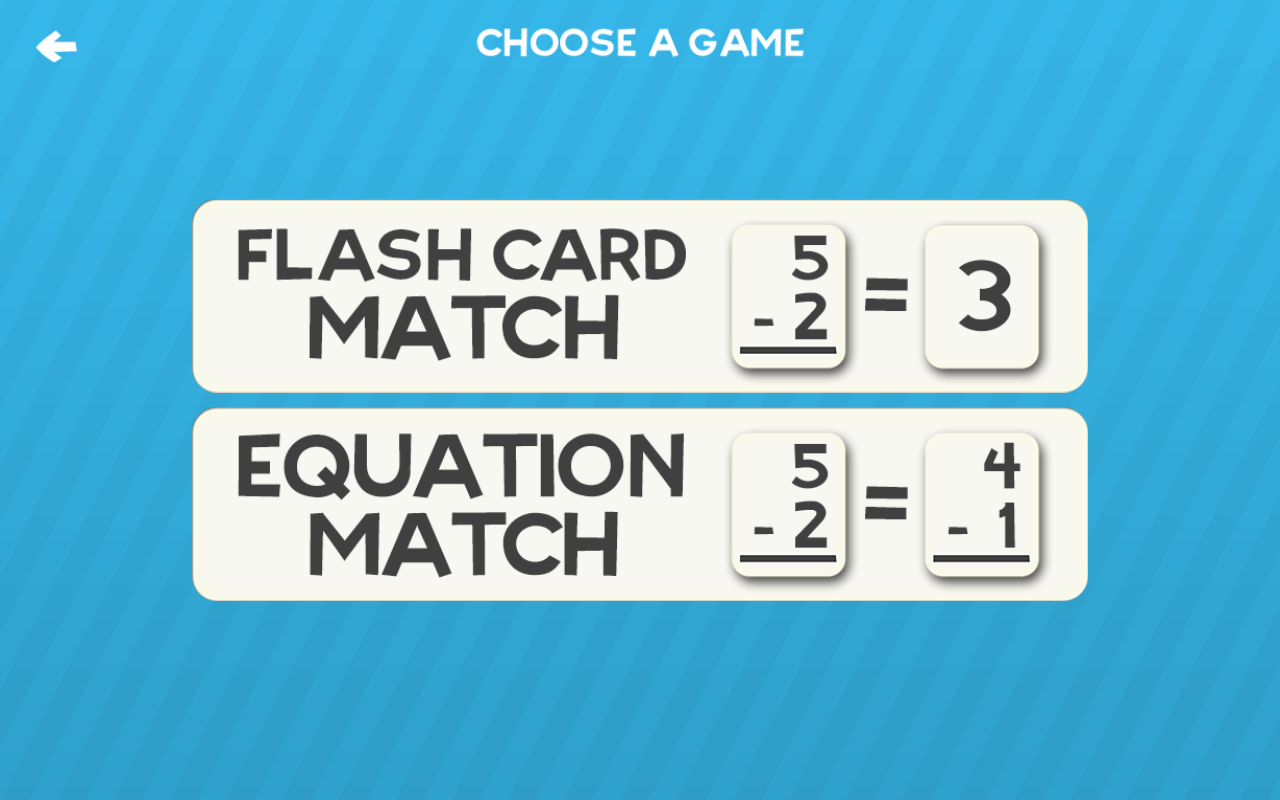 Subtraction Flashcard Match Games for Kids in Kindergarten, 1st and 2nd ...