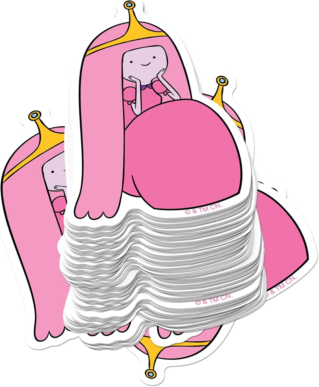 Amazon.com: Adventure Time Princess Bubblegum 100ct Vinyl Large Deluxe ...