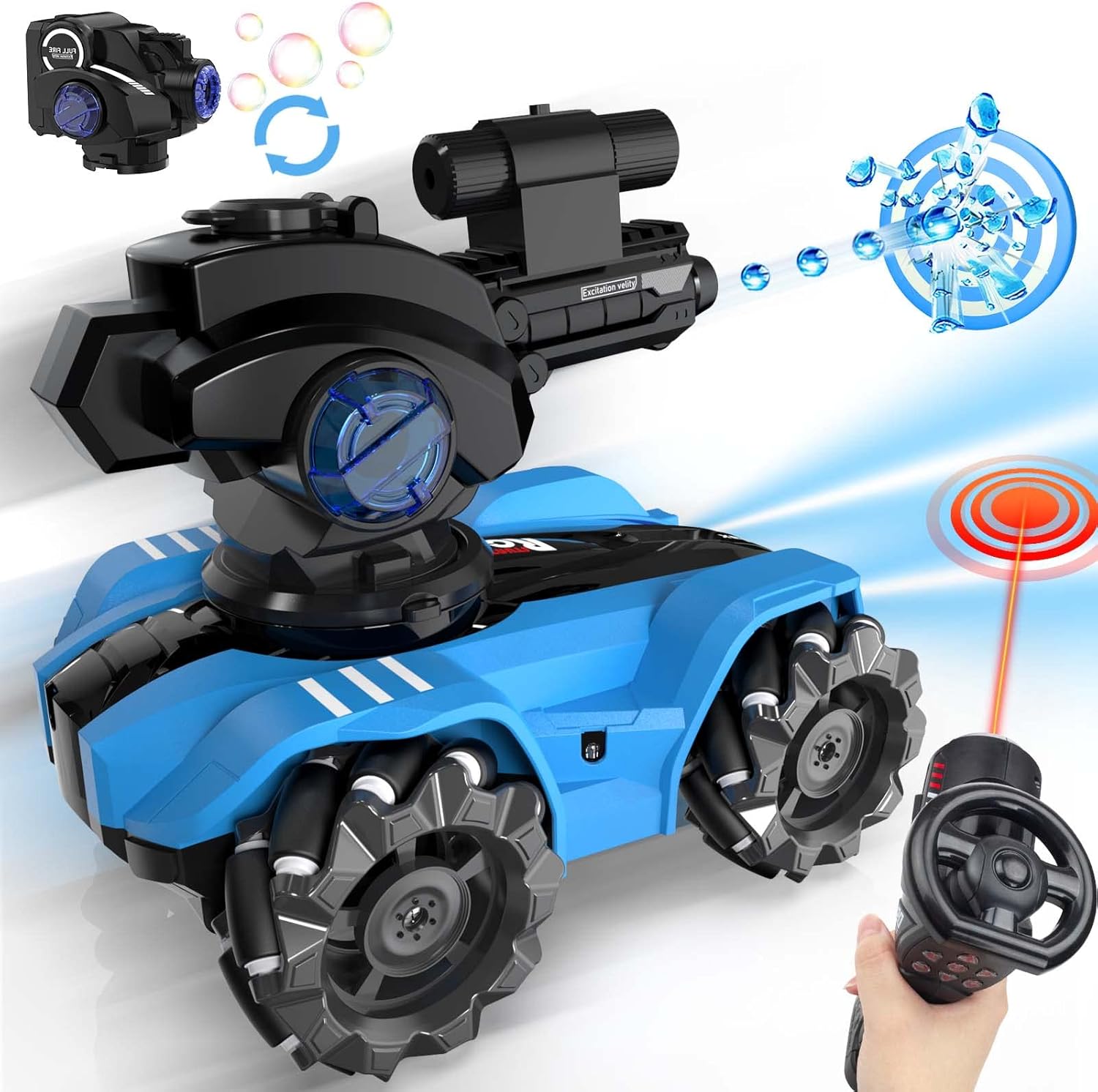 Amazon.com: Kidstinct RC Tank Remote Control Tank Remote Control Car ...