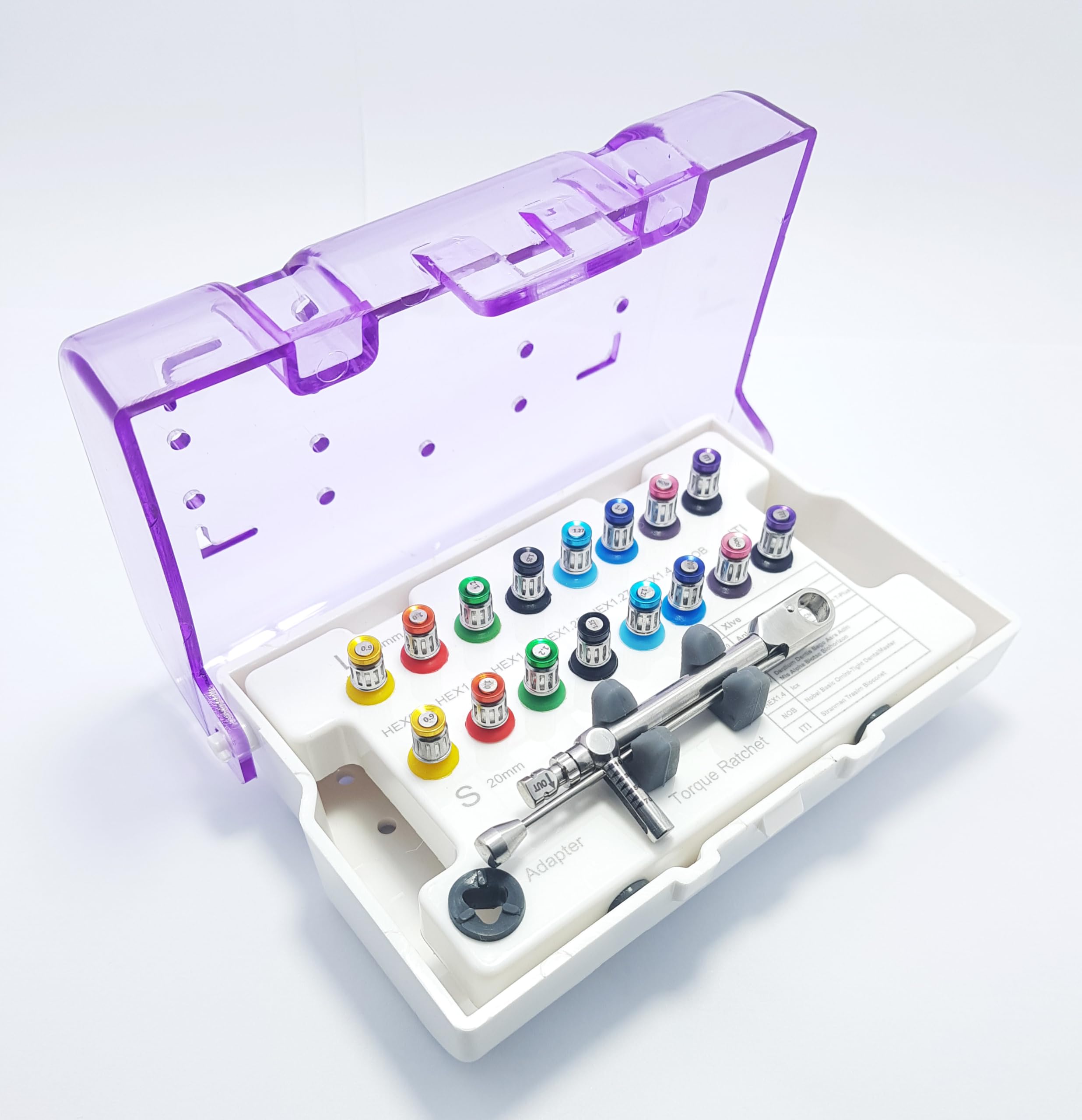 Dental Implant Universal Prosthetic Kit - All Major Systems Compatible ...