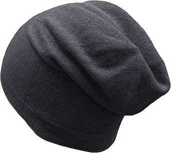State Fusio Unisex Plain Knit Beanie Cashmere Merino Wool Extra Warm ...