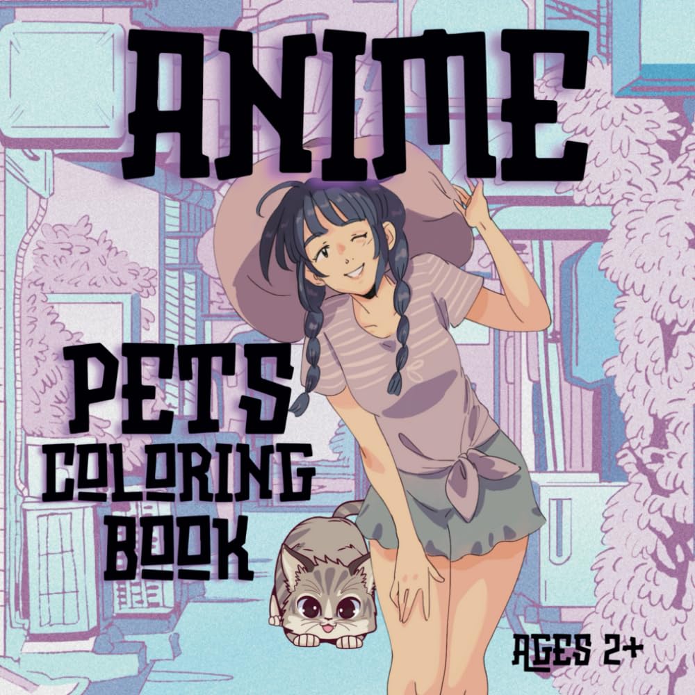 Anime Pet Coloring Book: Hardison, Tyler: 9798325303487: Amazon.com: Books