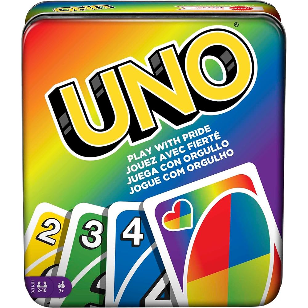 $7/mo - Finance Mattel Games UNO Play with Pride Card Game in ...