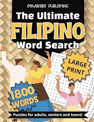 The Ultimate Filipino Word Search Puzzle: Large Print Puzzles ...