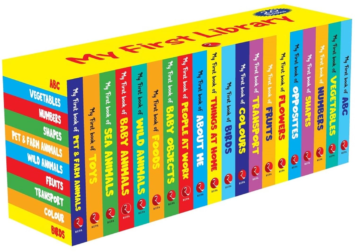 Amazon.com: My First Library - Set of 20 Books (Box set) - Kids ...