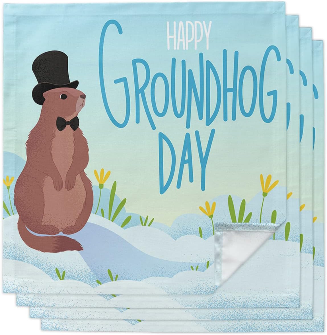 Groundhog Day Ground Hogs Day Decor Happy Honeycomb Centerpieces Cute ...