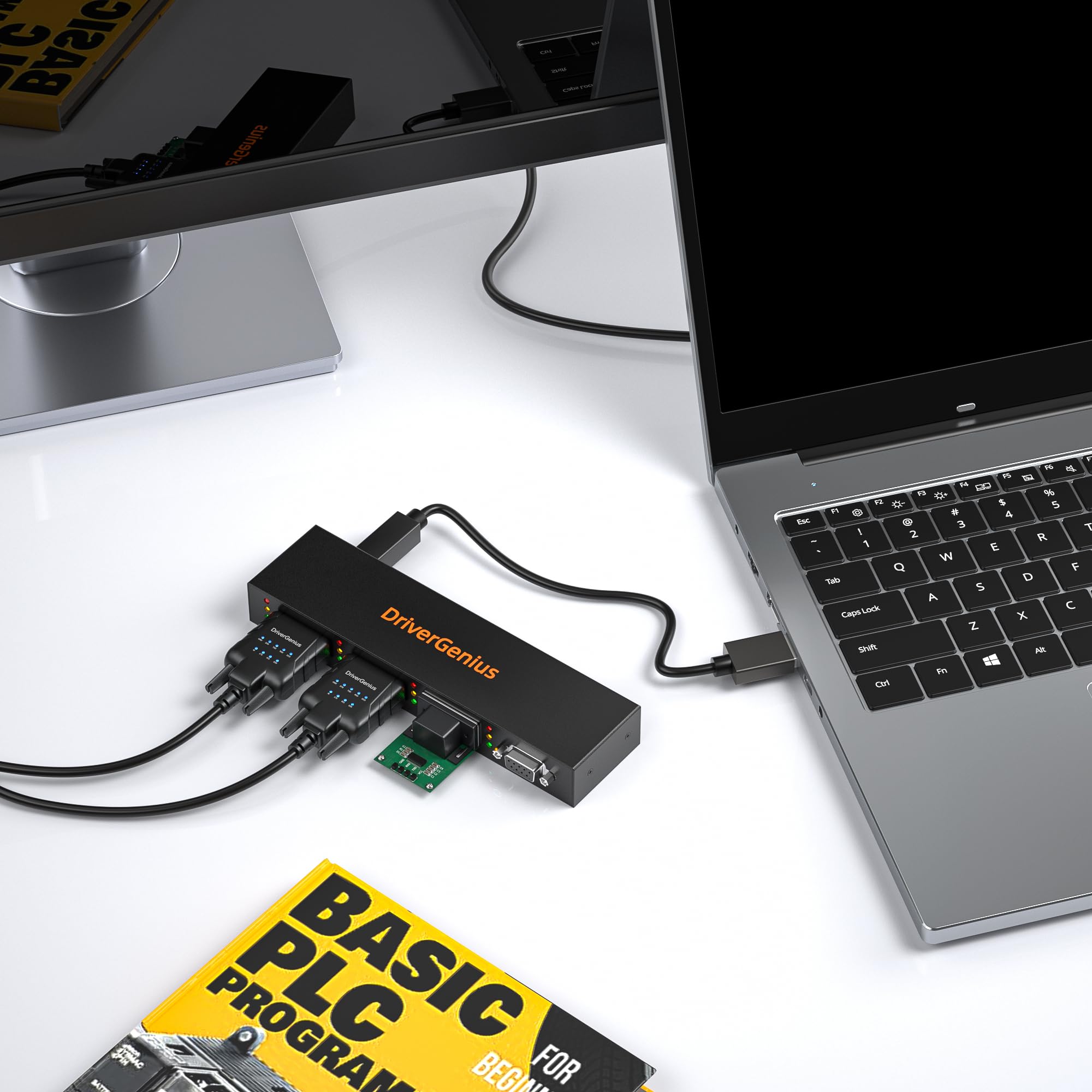 Rs232 To Usb DriverGenius 4-Port USB To RS232 Serial Converter - Industrial Serial Adapter For ...