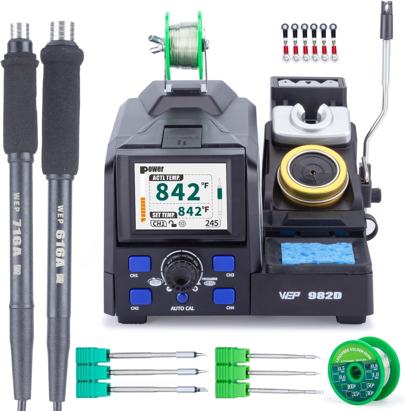 C210 Soldering Iron WEP 982-I Precision Soldering Station - Temp ...