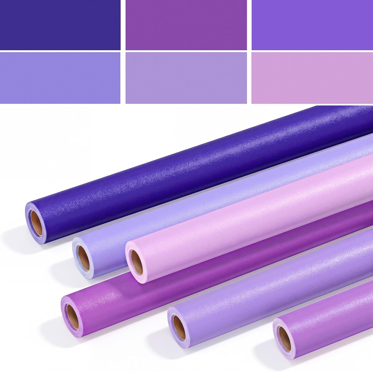 Amazon.com : Poola Voidra 6 Rolls Bulletin Board Paper Colored 23.6 in ...
