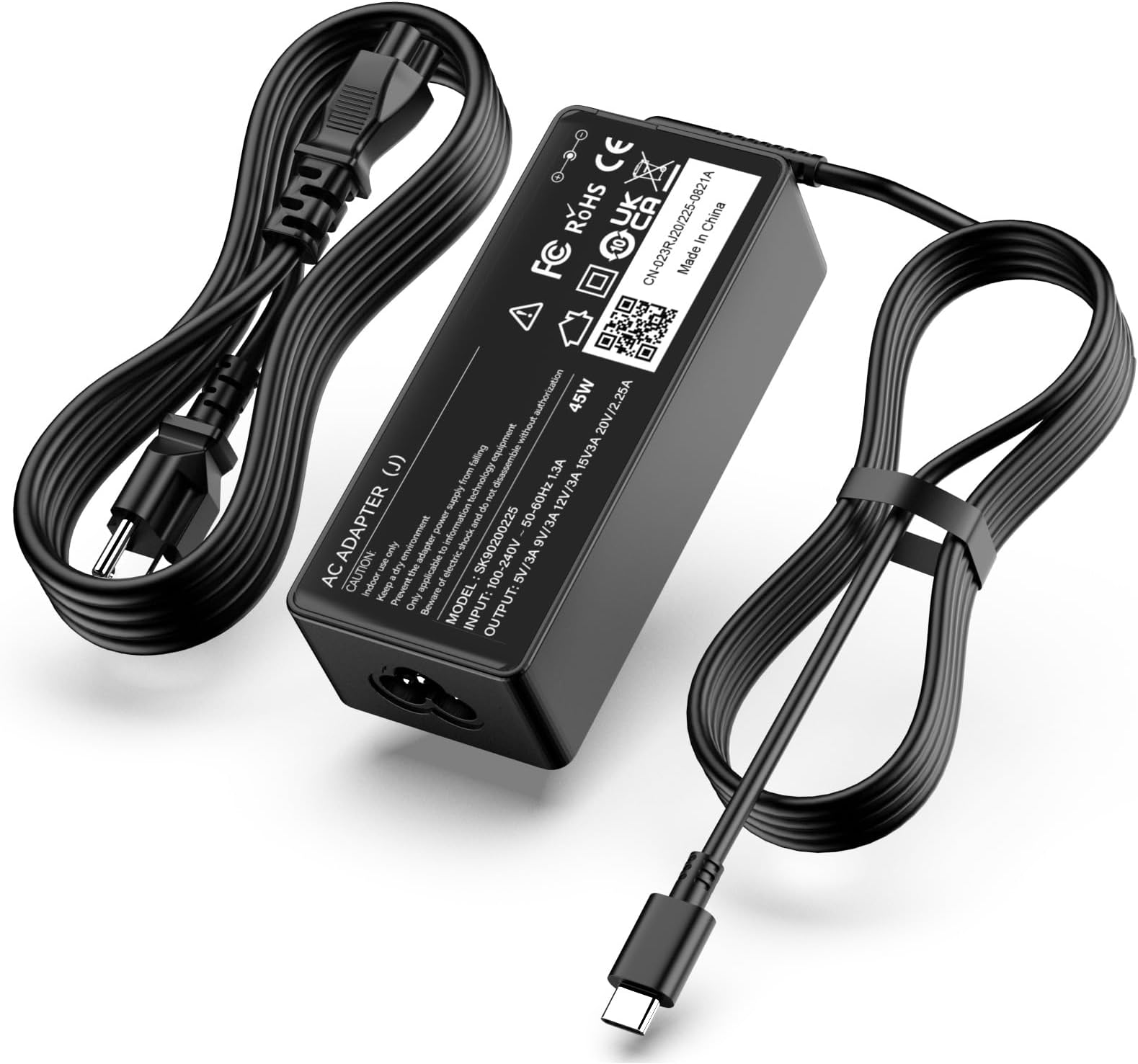 Amazon.com: 45W USB Type C Chromebook Charger for HP Chromebook X360 14 ...