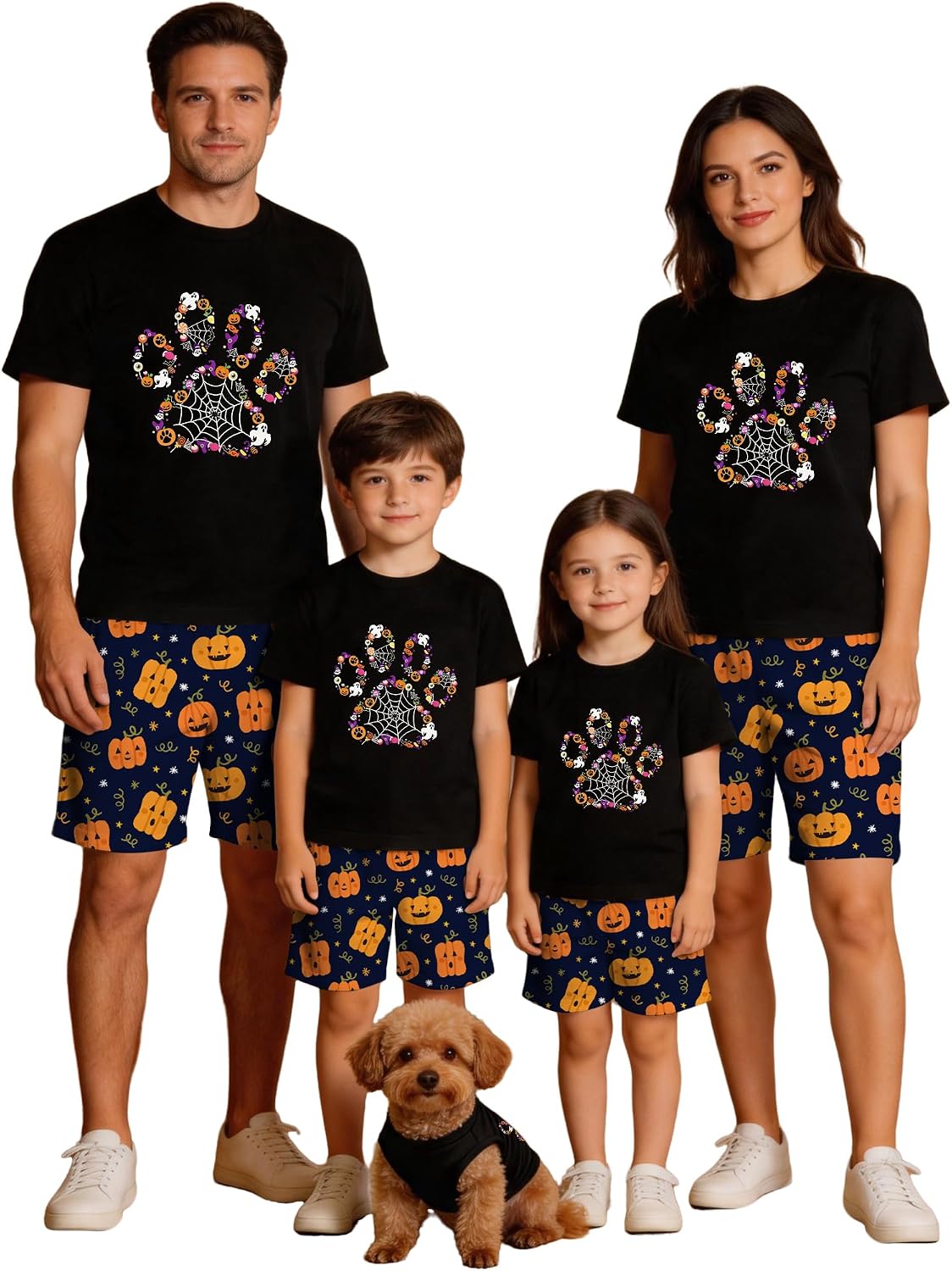 Amazon.com: TEERAPHIQUE 2Pcs Halloween Pajamas for Family,Holiday PJS ...