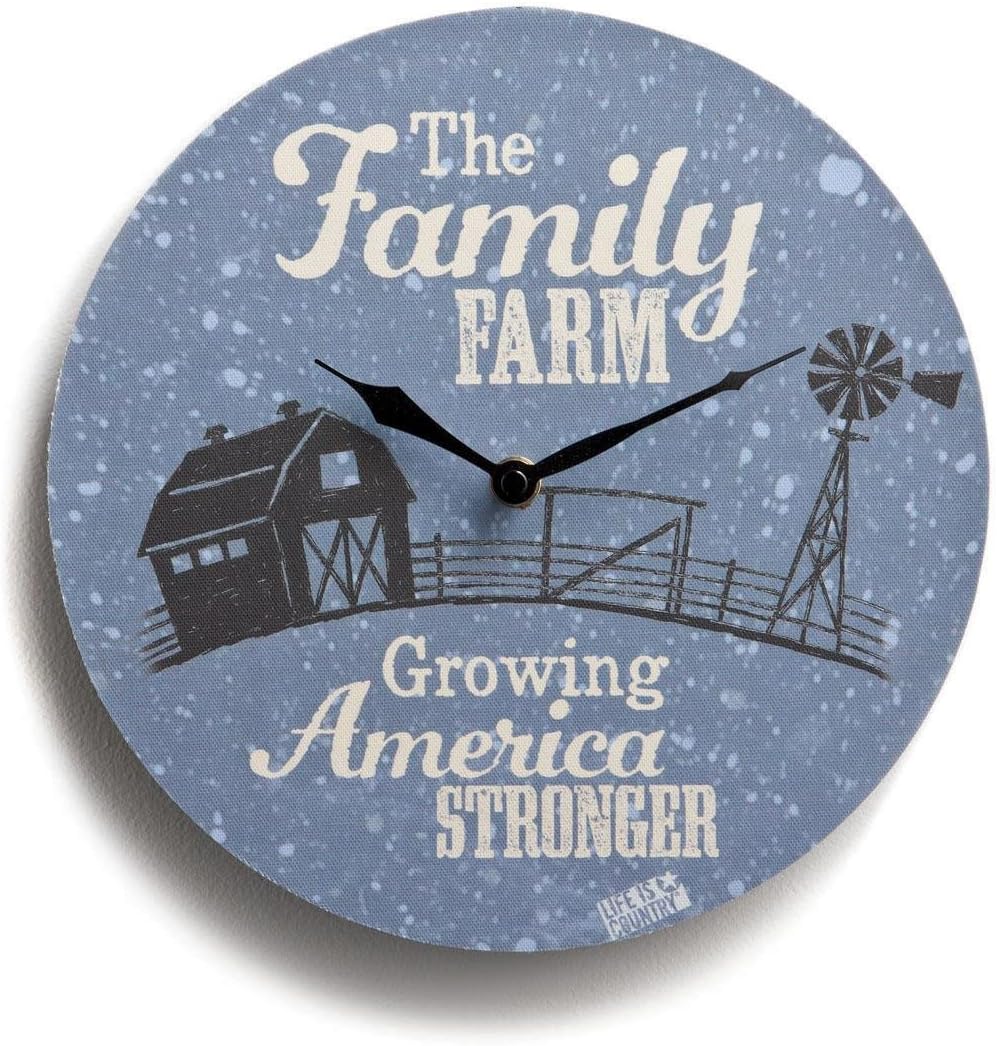 Amazon.com: Big Sky Carvers Family Farm Clock : Home & Kitchen