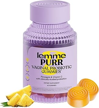 Amazon.com: Lemme Purr Vaginal Probiotic Gummies for Women - Balanced ...