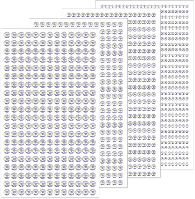 Amazon.com: 1799pcs Gem Jewel Stickers - Self Adhesive Rhinestone ...