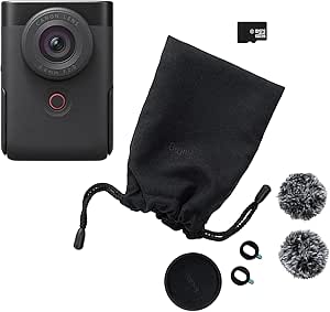 Canon PowerShot V10 Vlogging Starter Kit Compact Camera - Digital ...