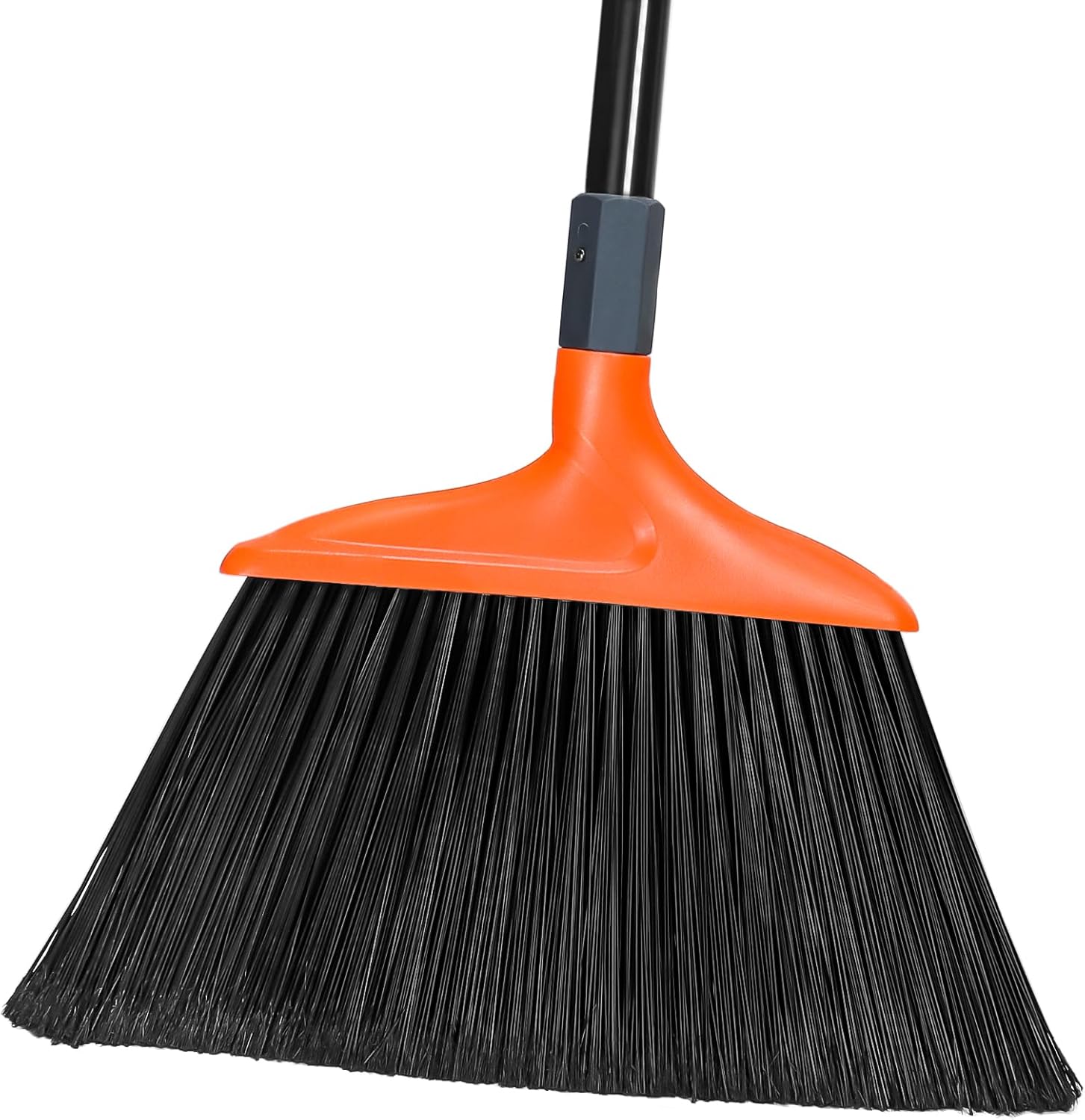 Heavy-Duty Broom, Long Handle Angle Broom for Garages, Courtyard ...