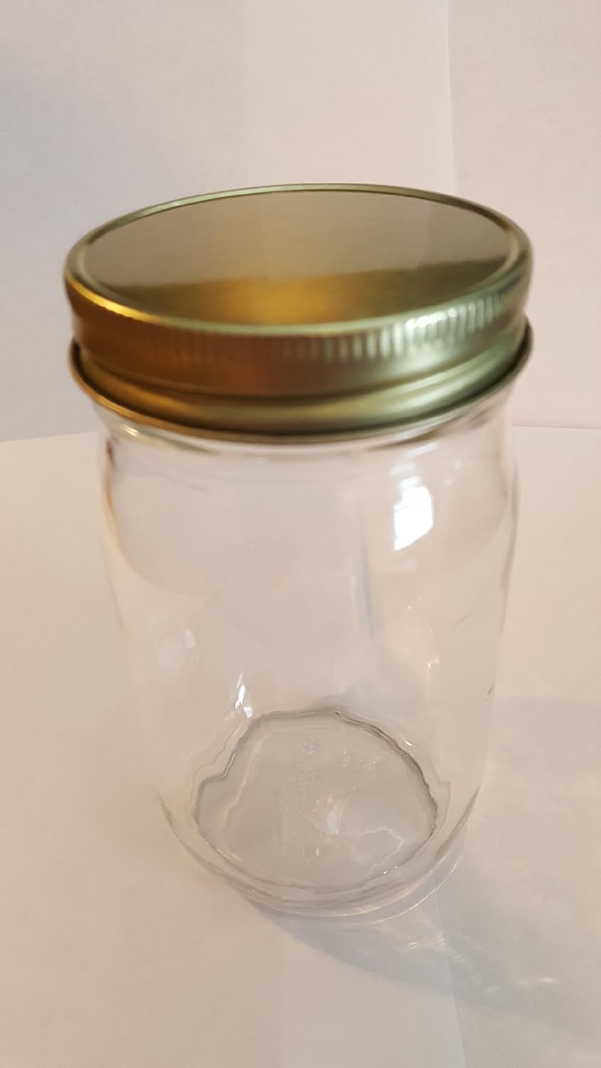 Amazon.com: 16oz Mason Jars - Case of 12: Home & Kitchen